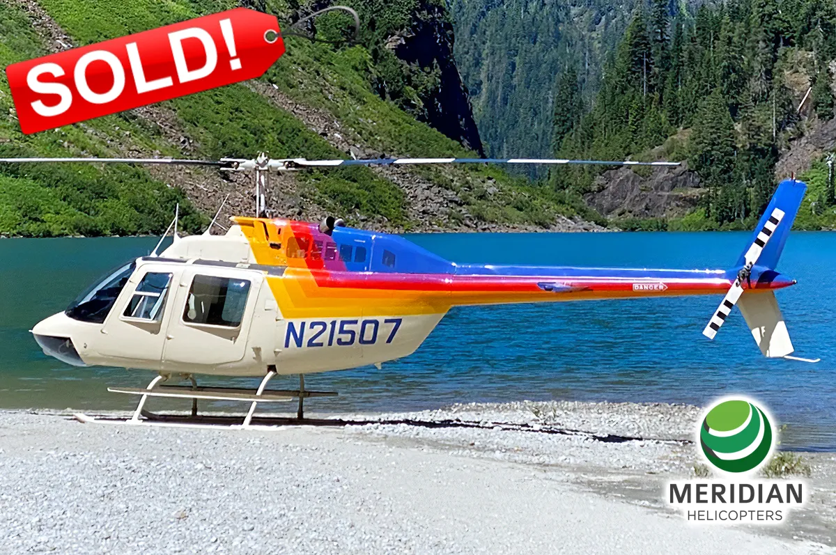 FOR SALE – 1981 Bell Helicopter 206B3 JetRanger – N21507